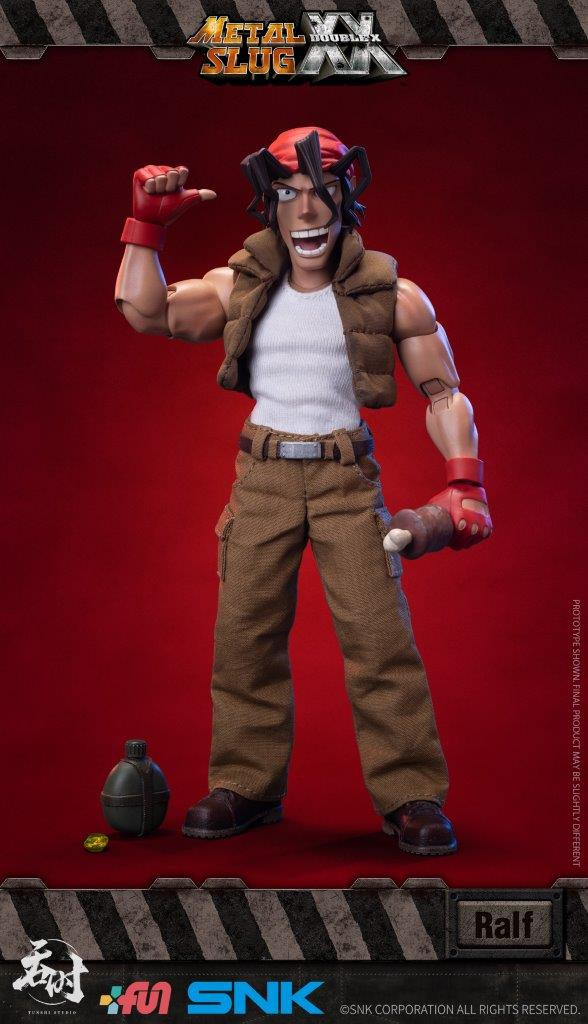 Tunshi Studio 1/12 SNK Metal Slug XX Ralf Jones Figure [TSS-010] - EKIA ...