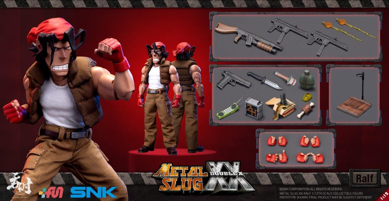 Tunshi Studio 1/12 SNK Metal Slug XX Ralf Jones Figure [TSS-010] - EKIA ...