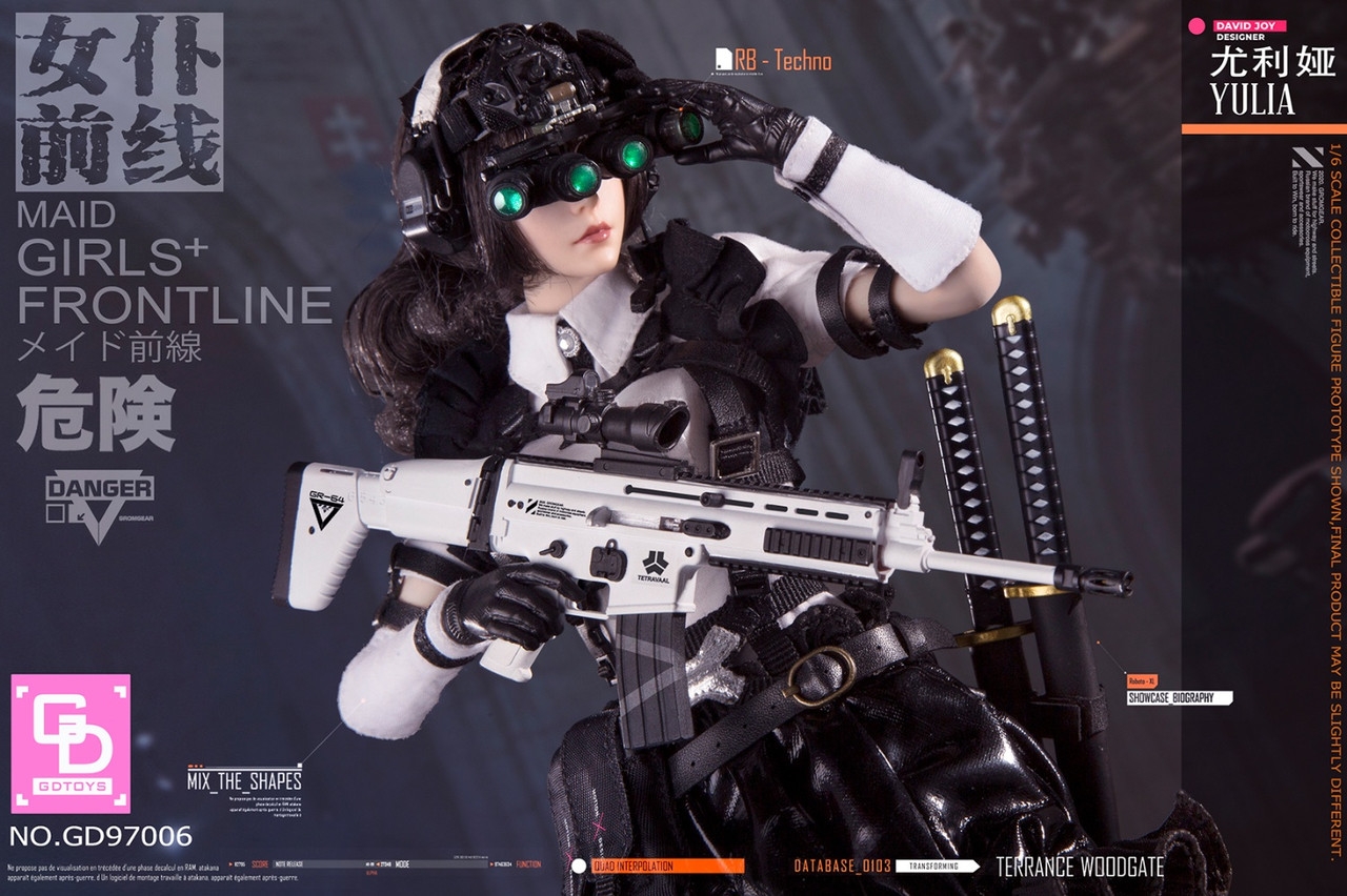 GD Toys Frontline Maid Girls YULIA 1/6 Action Figure [GD-97006] - EKIA ...