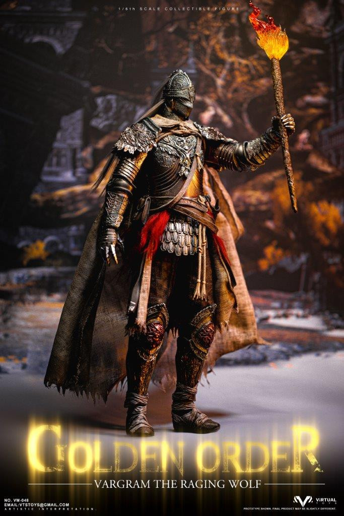 1/6 Virtual Toys Golden Order Vargram the Raging Wolf Deluxe Figure ...