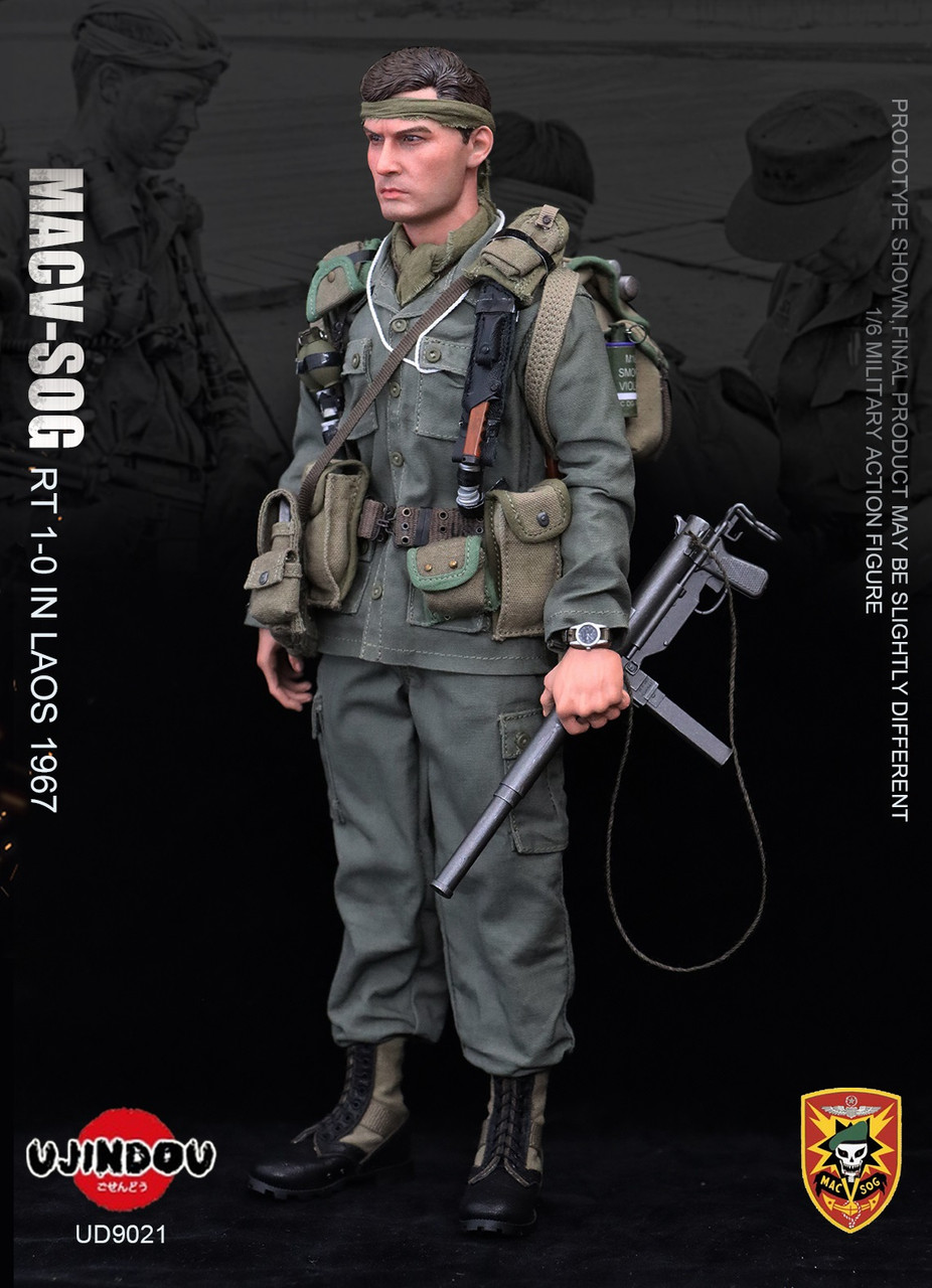 UJINDOU 1/6 MACV-SOG Recon Team in Laos 1967 Action Figure [UD-9021 ...