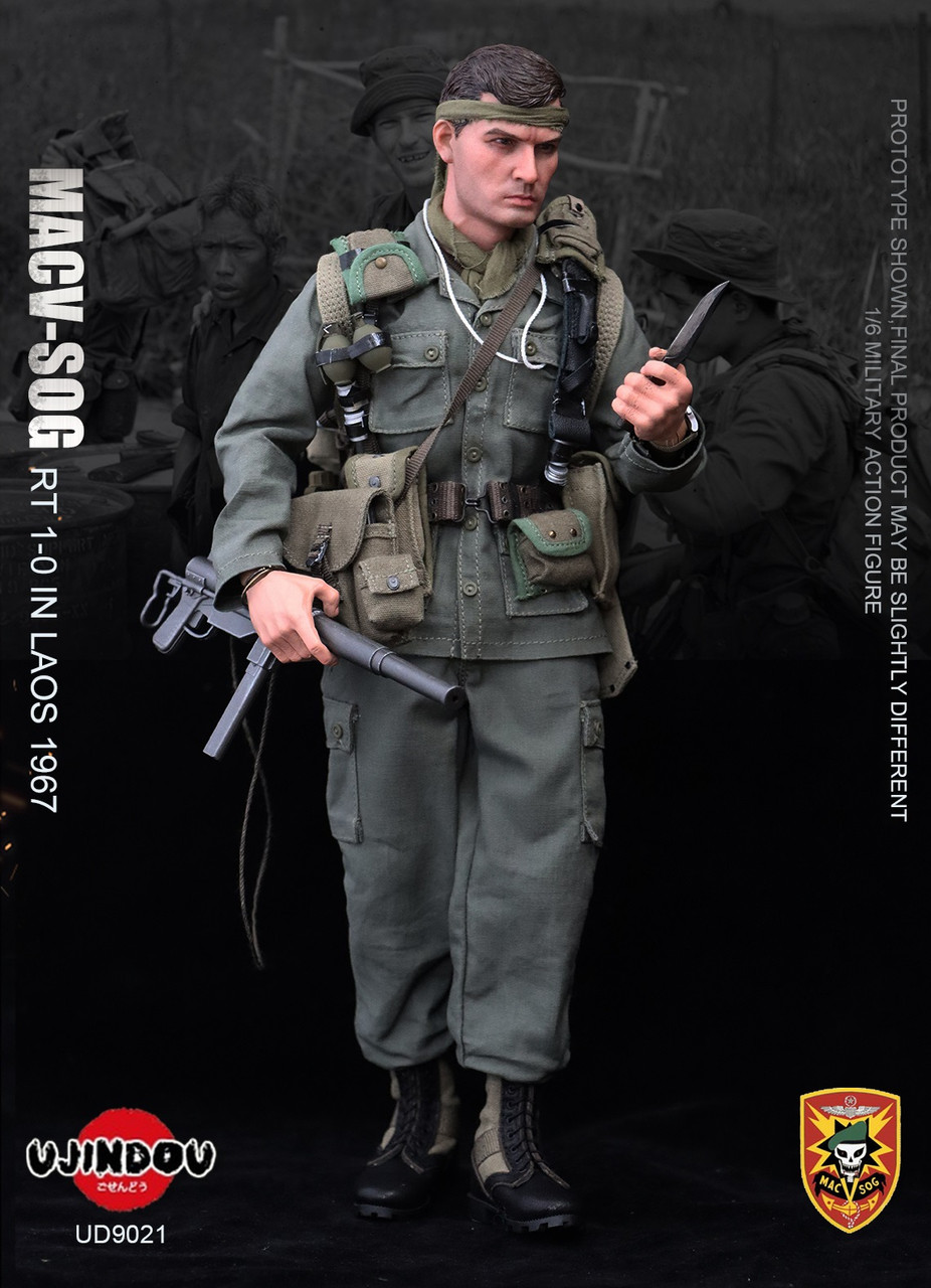 UJINDOU 1/6 MACV-SOG Recon Team in Laos 1967 Action Figure [UD-9021 ...