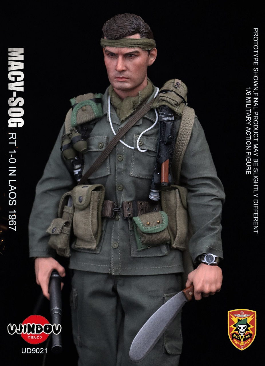 UJINDOU 1/6 MACV-SOG Recon Team in Laos 1967 Action Figure [UD-9021 ...