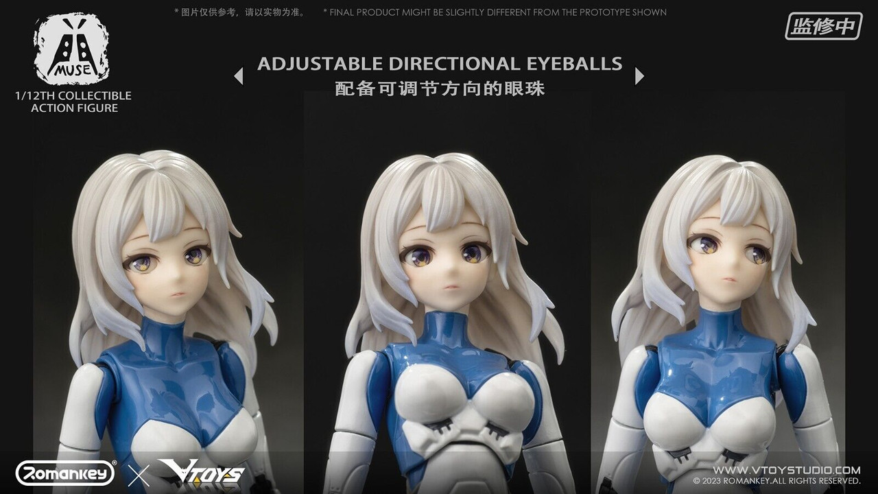 Romankey x VTOYS 1/12 Muse Female Figure [ROV-2301] - EKIA Hobbies