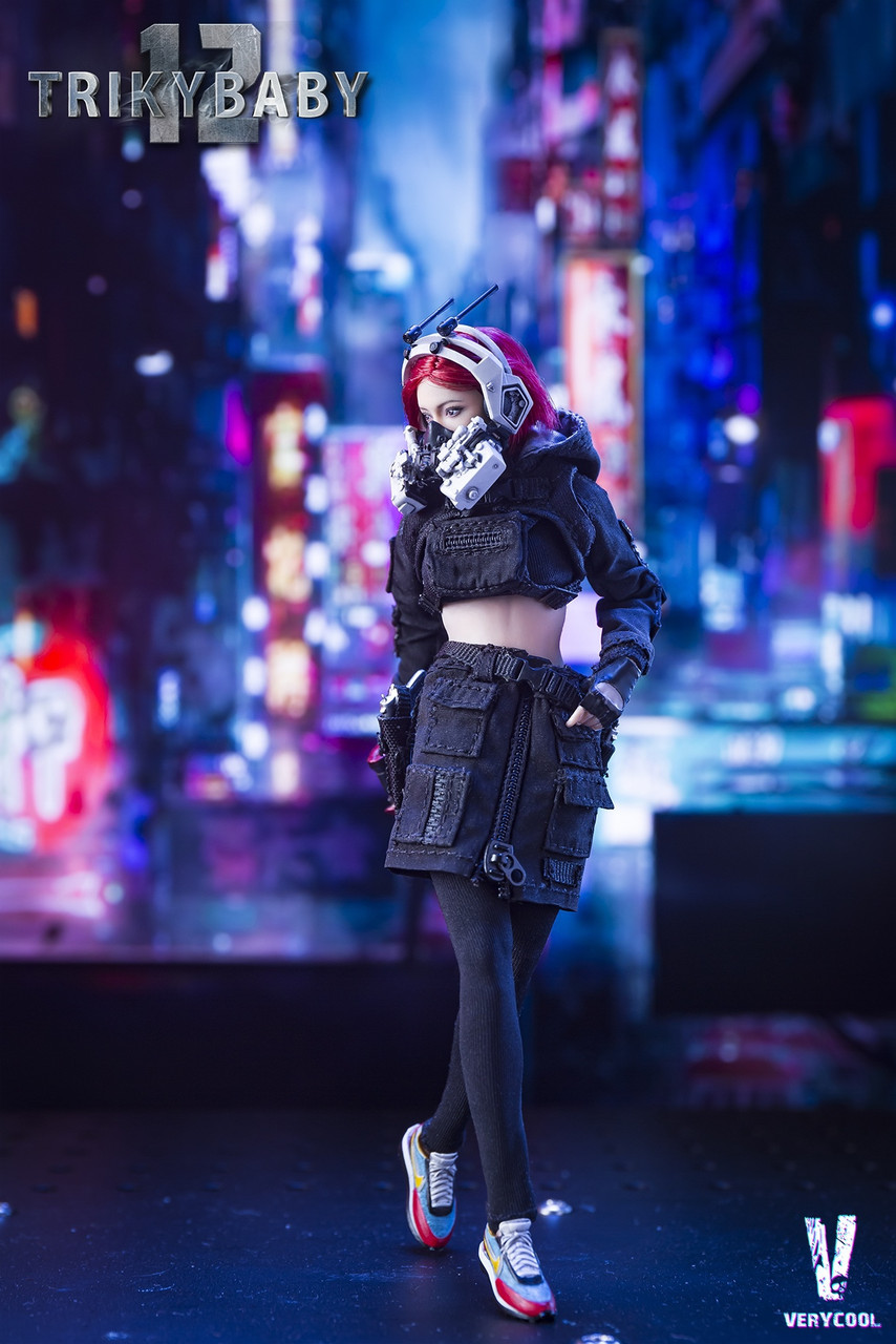 Very Cool 1:12 Cyberpunk Tricky baby 12 Rainbow Fusion Age Figure [VCF ...