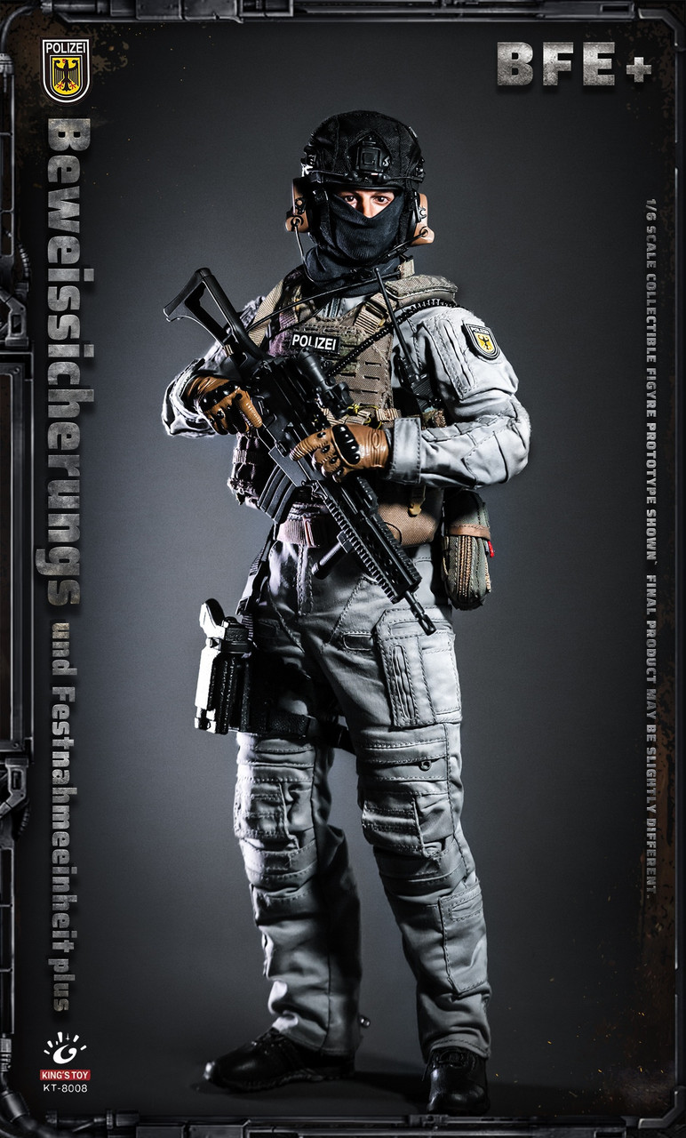 King's Toy 1/6 BFE+ German Anti-Terrorist Police Special Action ...