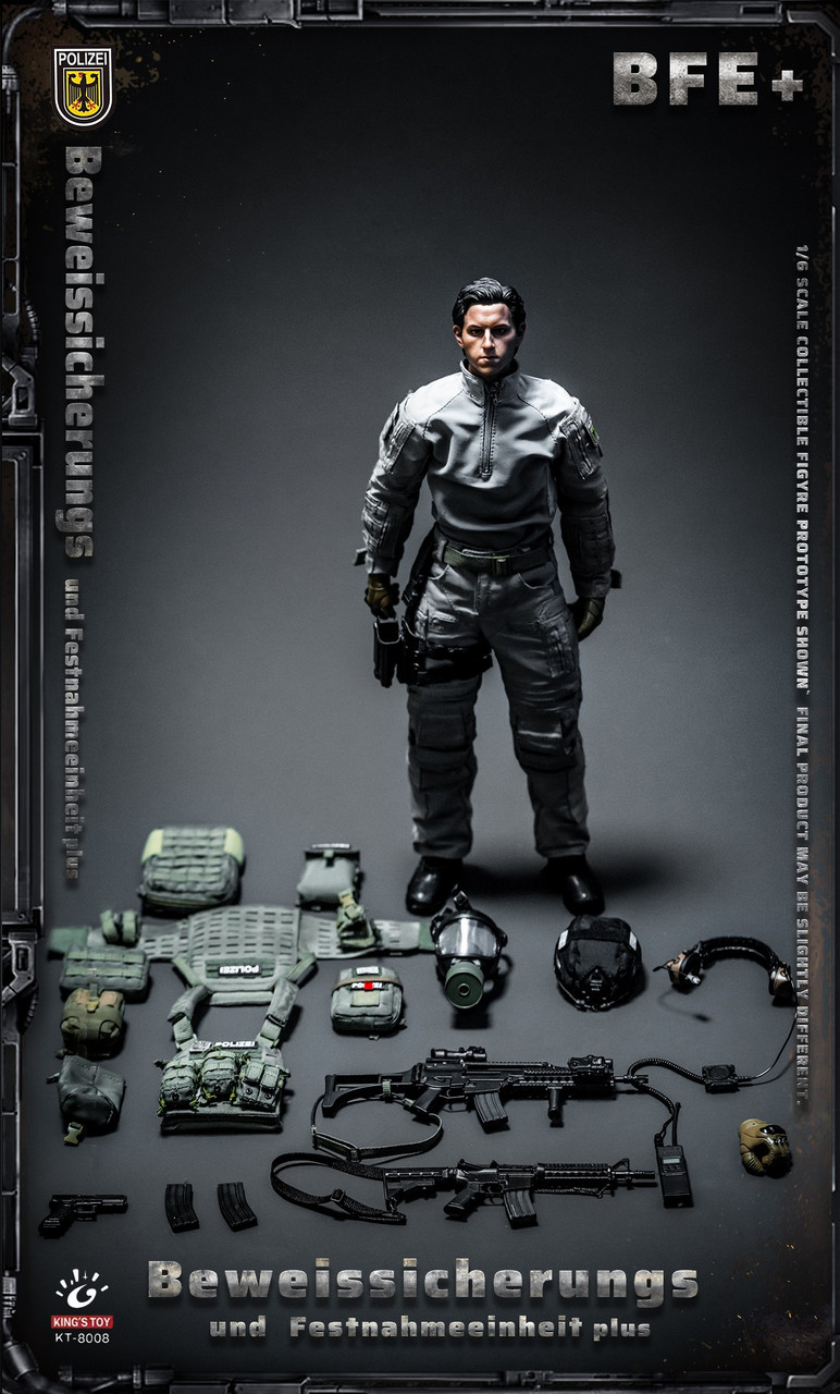 King's Toy 1/6 BFE+ German Anti-Terrorist Police Special Action ...
