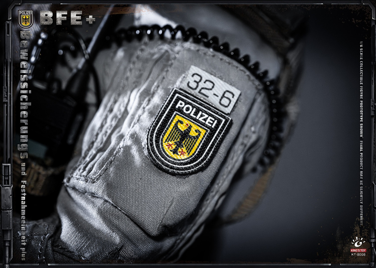 King's Toy 1/6 BFE+ German Anti-Terrorist Police Special Action ...