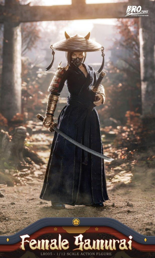 1/12 BroToys Female Samurai Figure [BRT-LR005] - EKIA Hobbies
