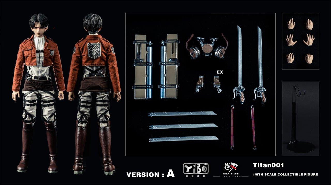 YIBO TOYS X Niren Studio Titan Captain 1:6 Action Figure [YB-R2013A ...