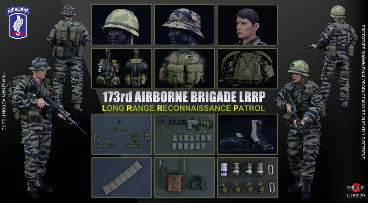 UJINDOU 1/6 US Army LRRP in Vietnam Action Figure [UD-9029] - EKIA Hobbies