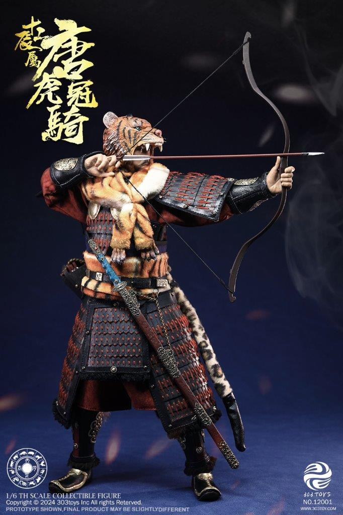 303 Toys 1/6 THE CHINESE ZODIAC WARRIORS TANG ELITE TIGER CAVALRY ...