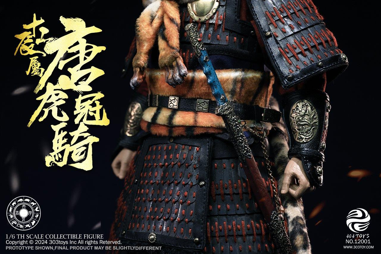 303 Toys 1/6 THE CHINESE ZODIAC WARRIORS TANG ELITE TIGER CAVALRY ...