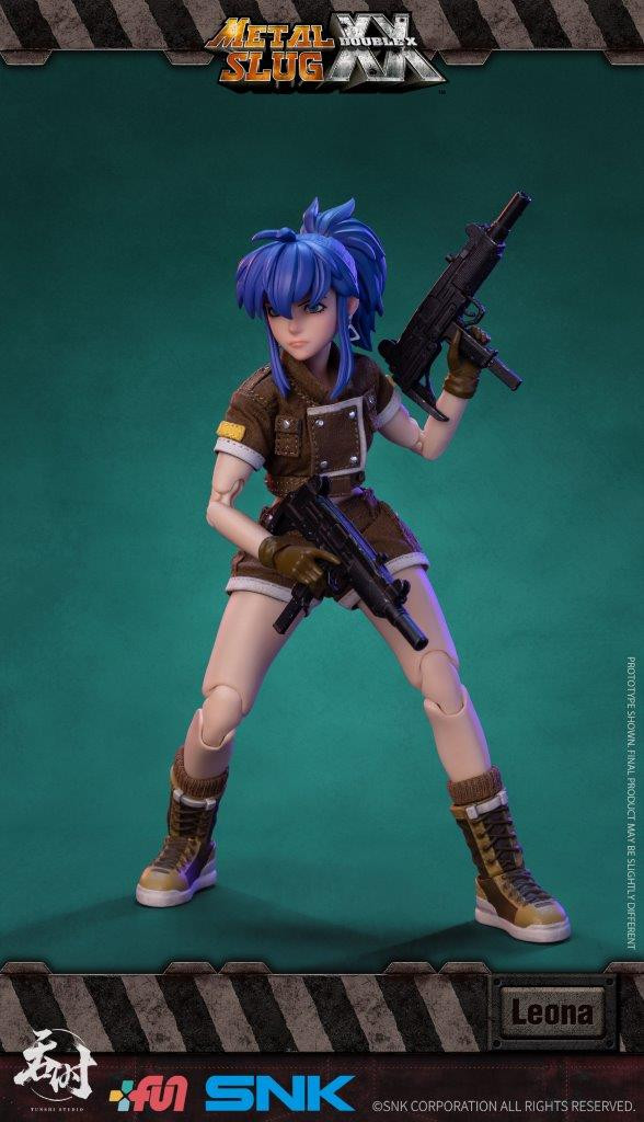 Tunshi Studio 1/12 SNK Metal Slug XX Leona Heidern Figure [TSS-012 ...