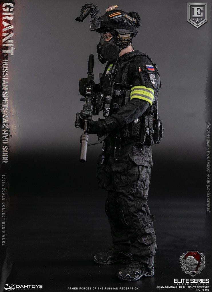 DAM Toys RUSSIAN SPETSNAZ MVD SOBR GRANIT Figure [DAM-78103] - EKIA Hobbies