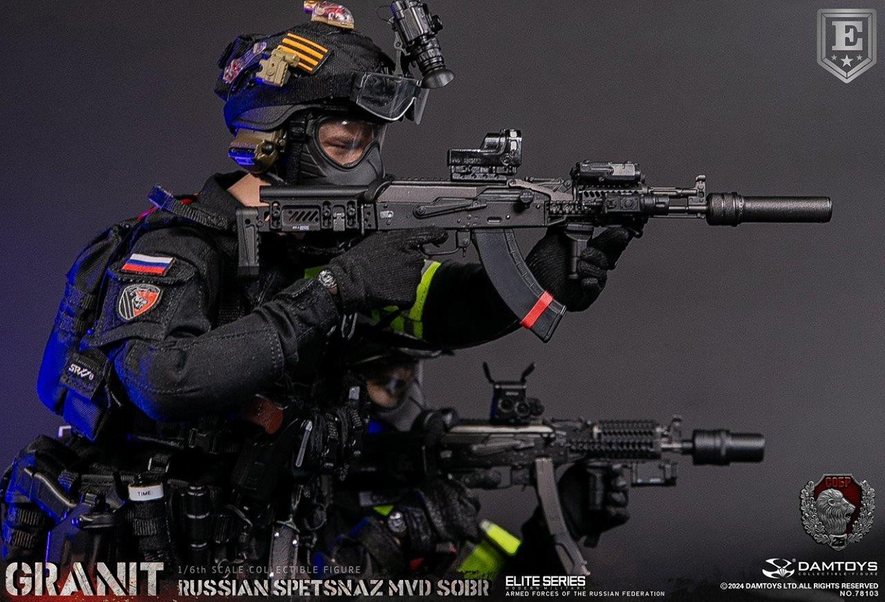 DAM Toys RUSSIAN SPETSNAZ MVD SOBR GRANIT Figure [DAM-78103] - EKIA Hobbies