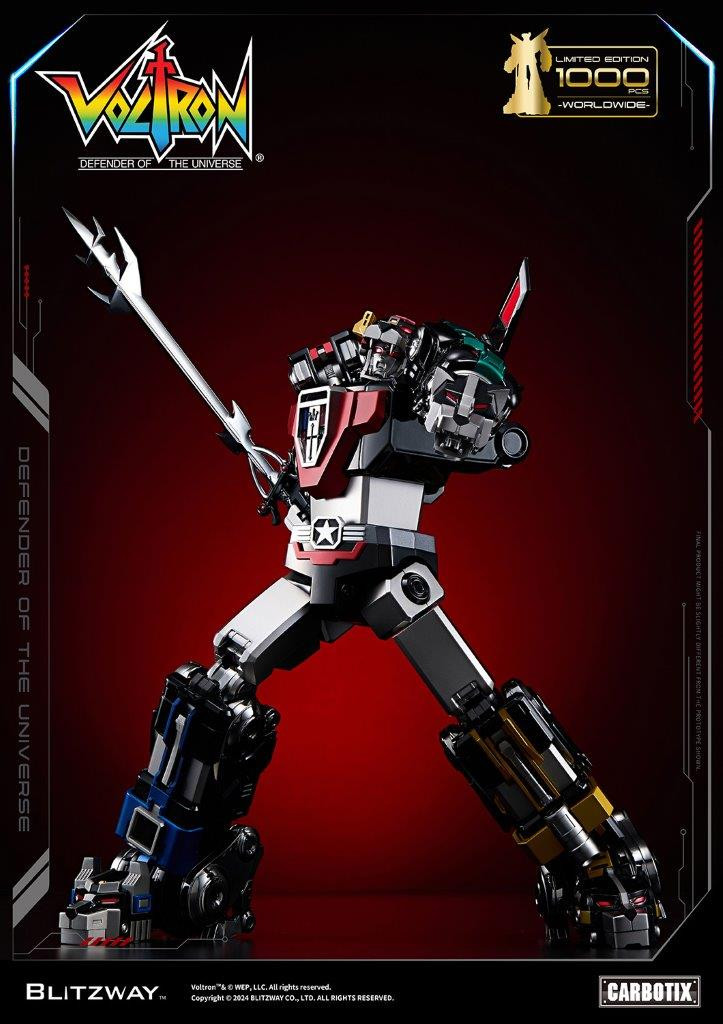 BLITZWAY 38CM Tall Black Voltron Collectible Figure [BM-CA11101] - EKIA ...