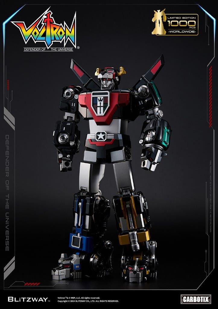 BLITZWAY 38CM Tall Black Voltron Collectible Figure [BM-CA11101] - EKIA ...