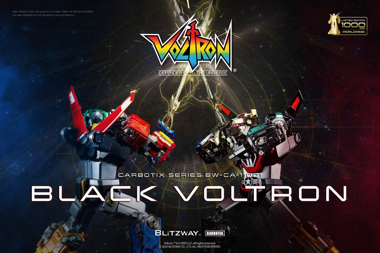 BLITZWAY 38CM Tall Black Voltron Collectible Figure [BM-CA11101] - EKIA ...