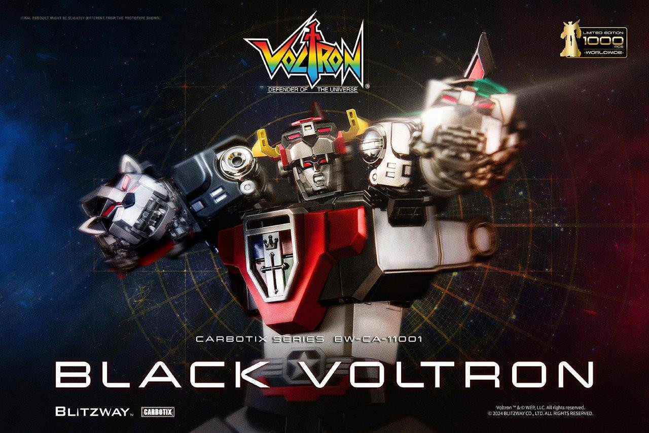 BLITZWAY 38CM Tall Black Voltron Collectible Figure [BM-CA11101] - EKIA ...