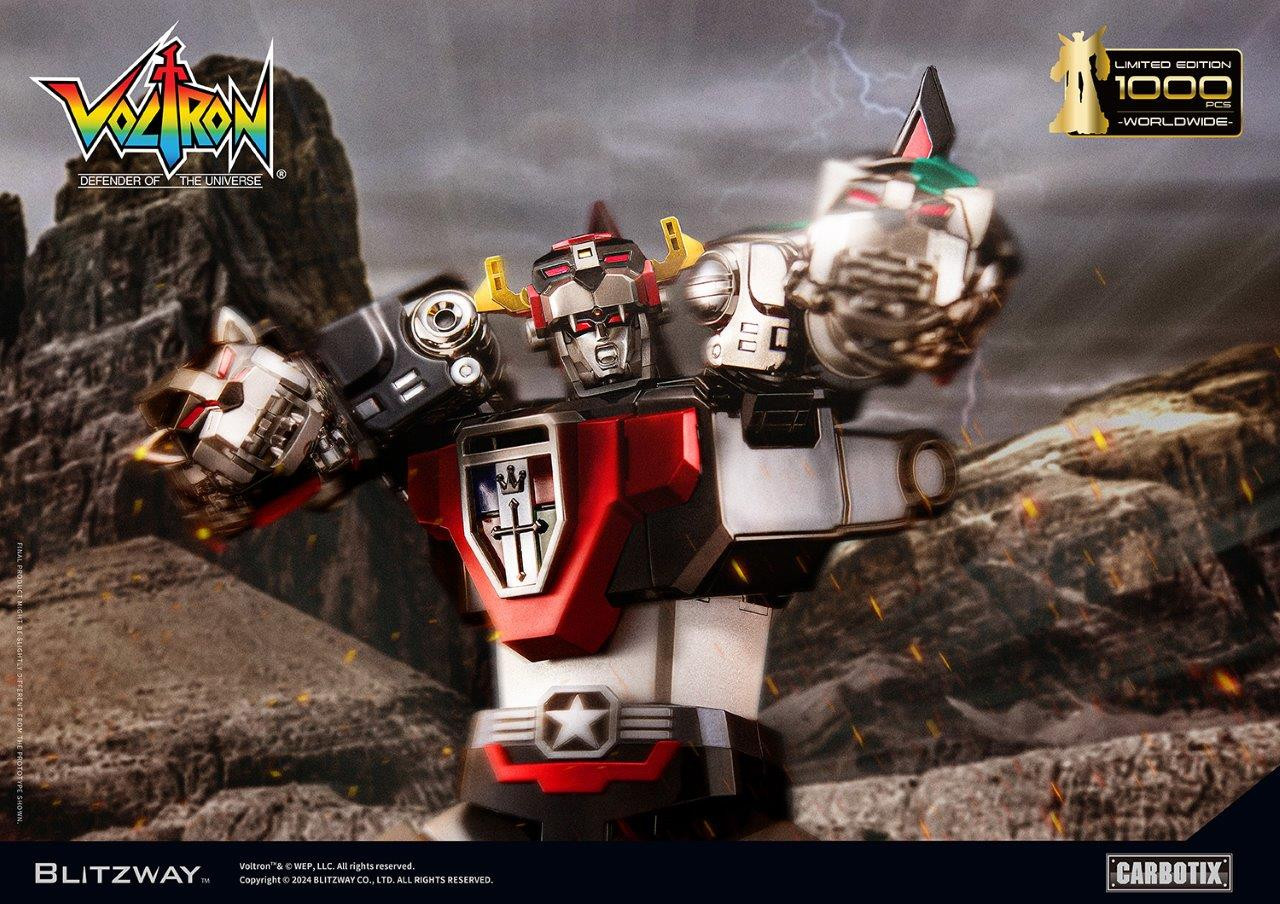 BLITZWAY 38CM Tall Black Voltron Collectible Figure [BM-CA11101] - EKIA ...
