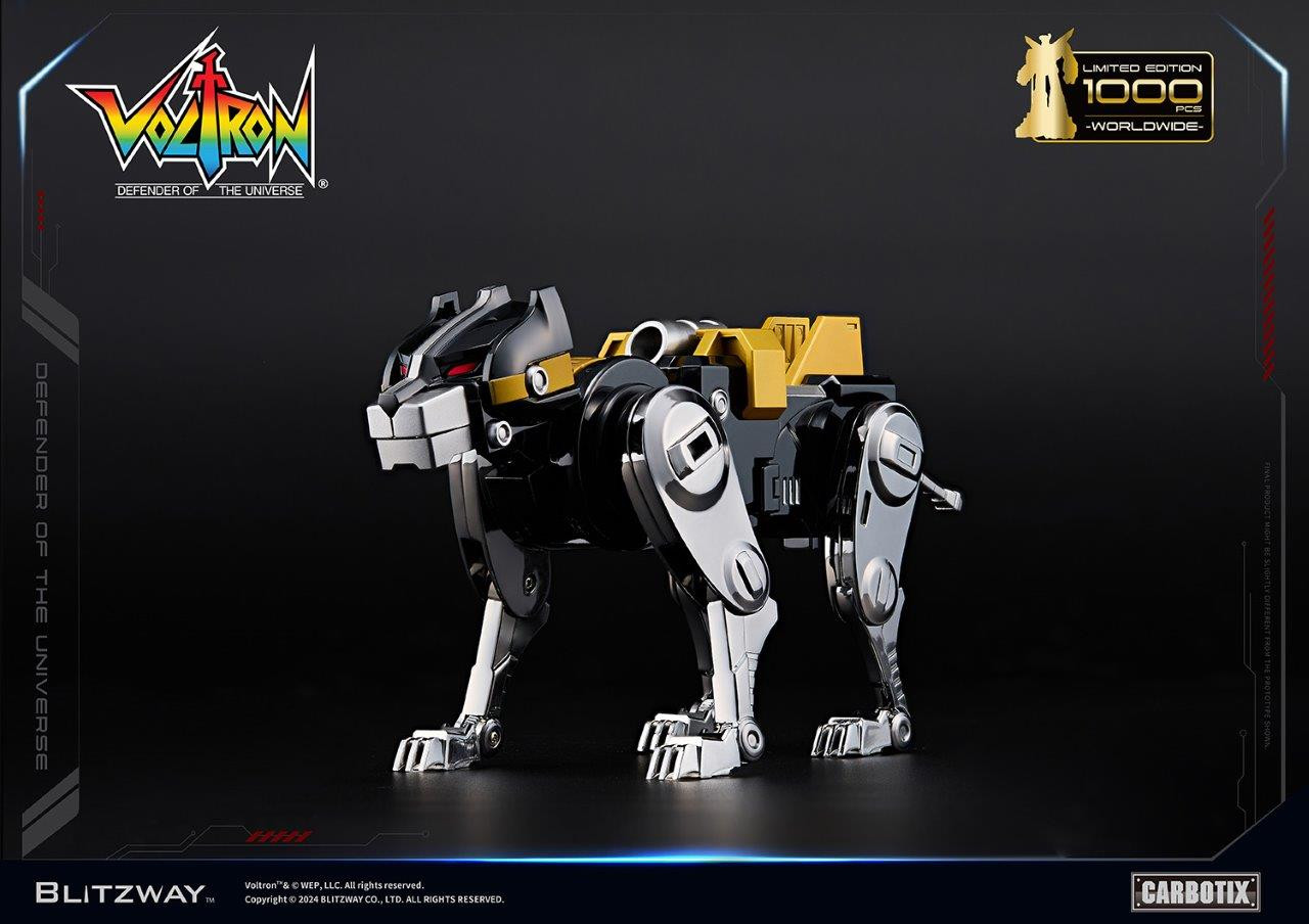 BLITZWAY 38CM Tall Black Voltron Collectible Figure [BM-CA11101] - EKIA ...