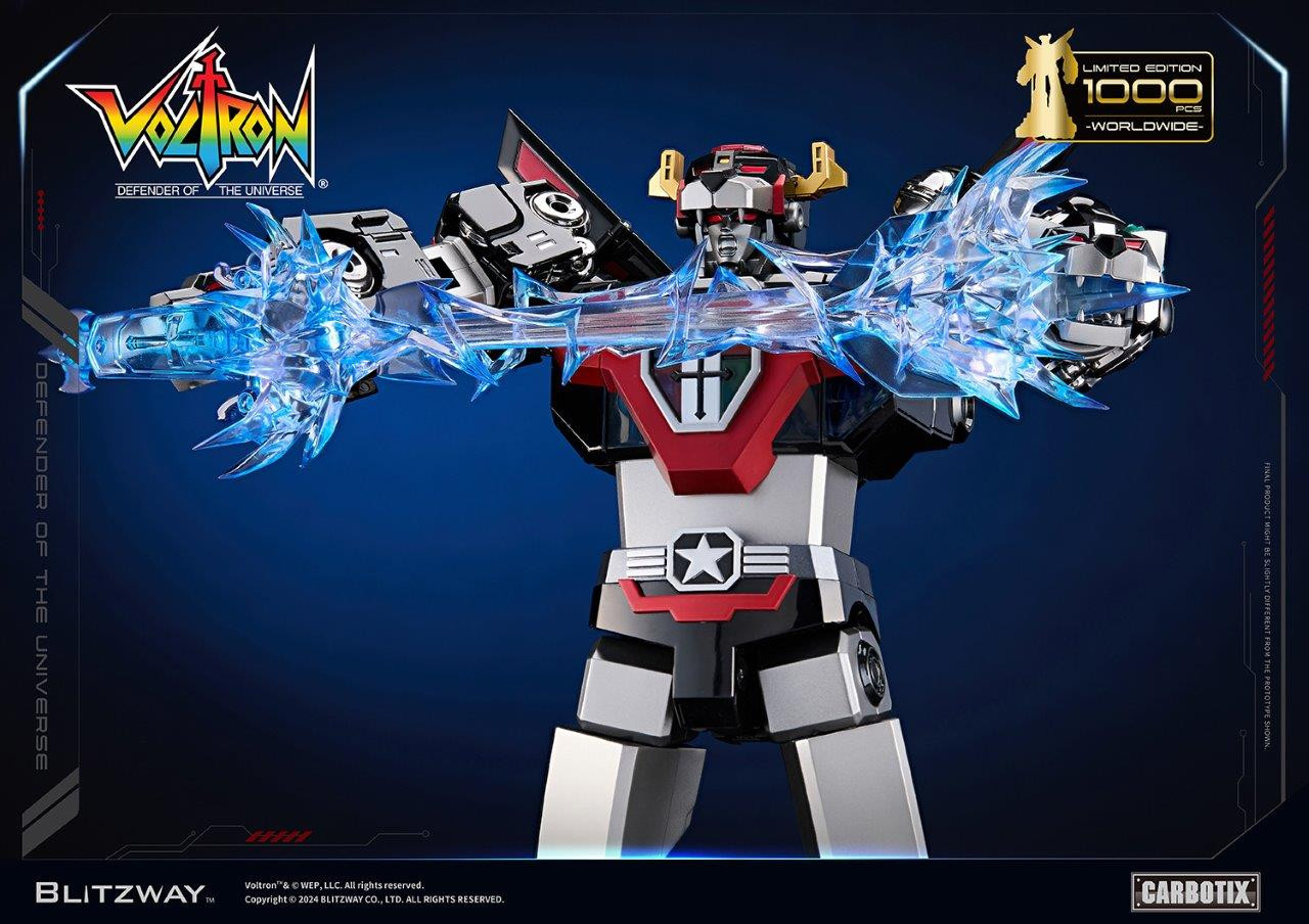 BLITZWAY 38CM Tall Black Voltron Collectible Figure [BM-CA11101] - EKIA ...