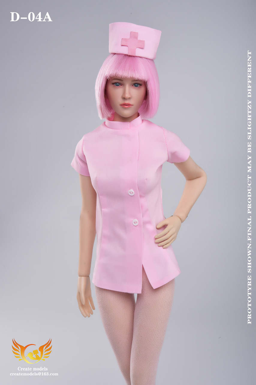 1/6 Create Models Sexy Nurse Clothing Set [CMD-D04AS] - EKIA Hobbies