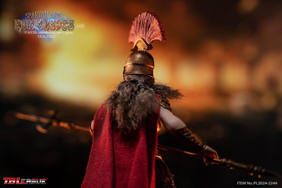 TBLeague 1/12 Spartan Army Commander Golden Collectible Figure [PL2024 ...