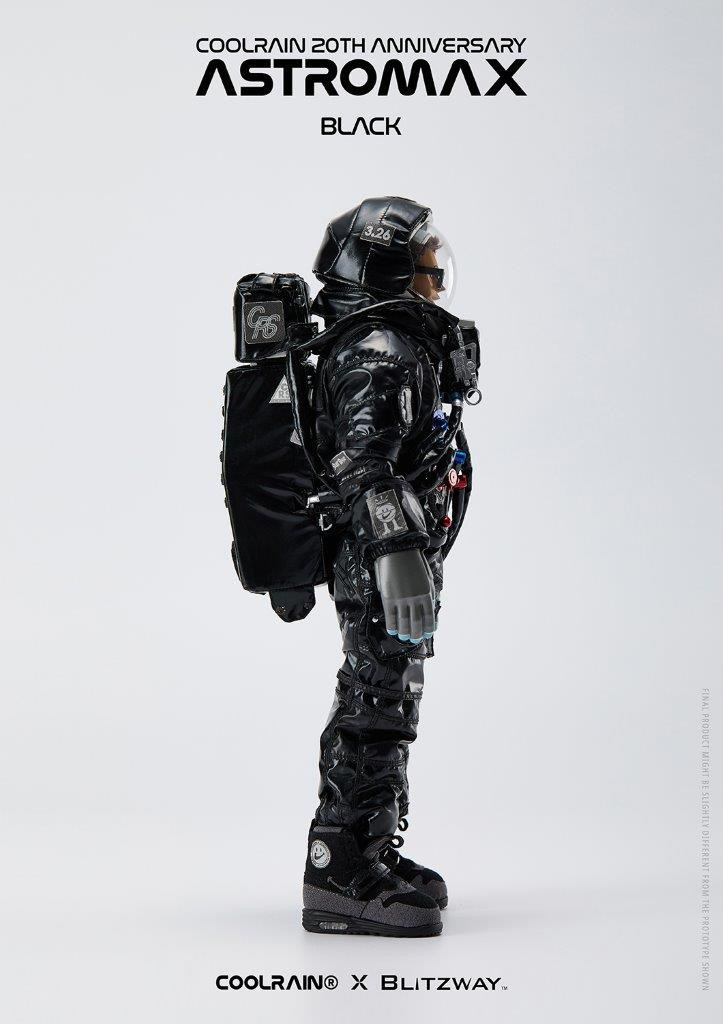 Coolrain x Blitzway Astromax Black 1/6 Action Figure [BW-BO70101 ...