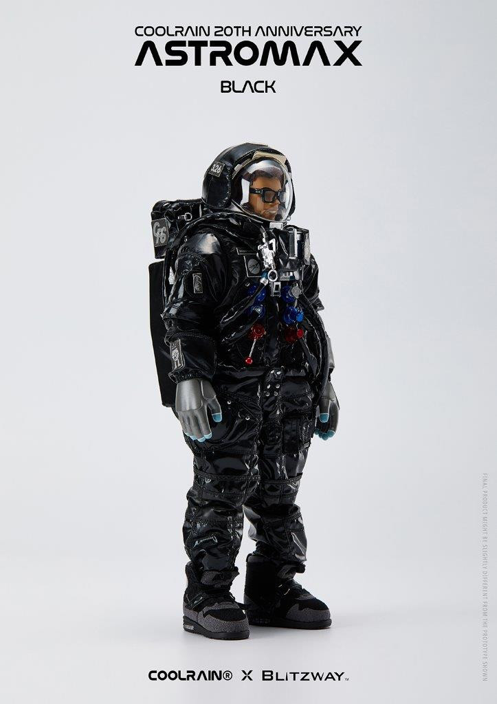 Coolrain x Blitzway Astromax Black 1/6 Action Figure [BW-BO70101 ...