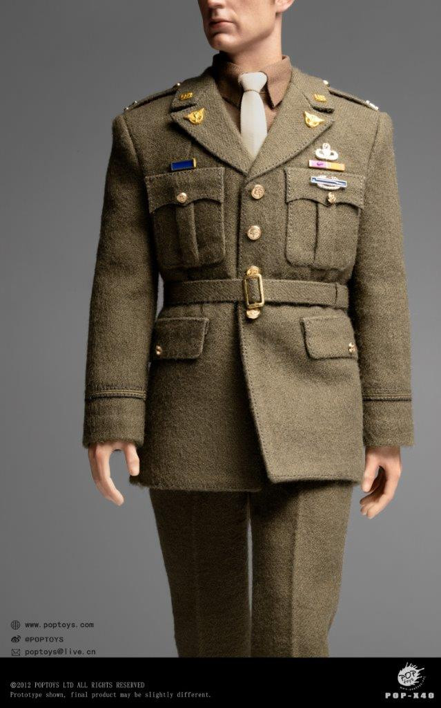 1:6 POP Toys Captain Uniform for US Soliders [POP-X40] - EKIA Hobbies
