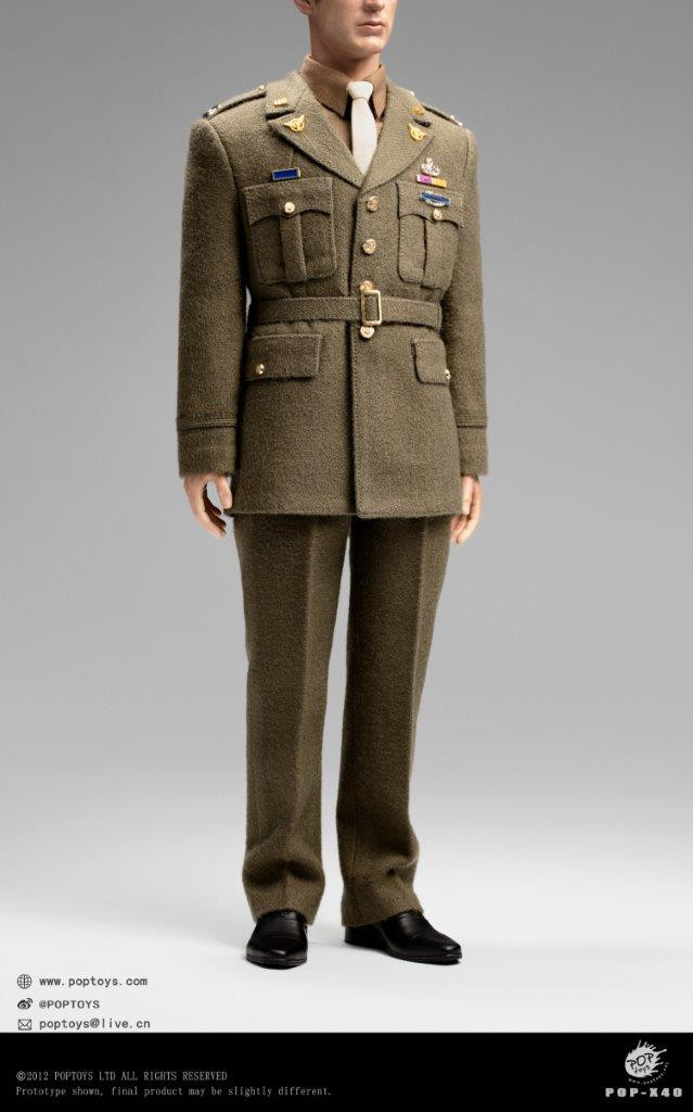 1:6 POP Toys Captain Uniform for US Soliders [POP-X40] - EKIA Hobbies