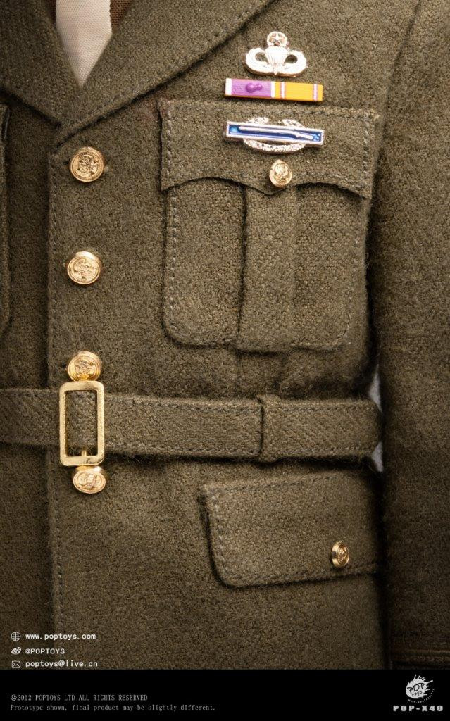 1:6 POP Toys Captain Uniform for US Soliders [POP-X40] - EKIA Hobbies