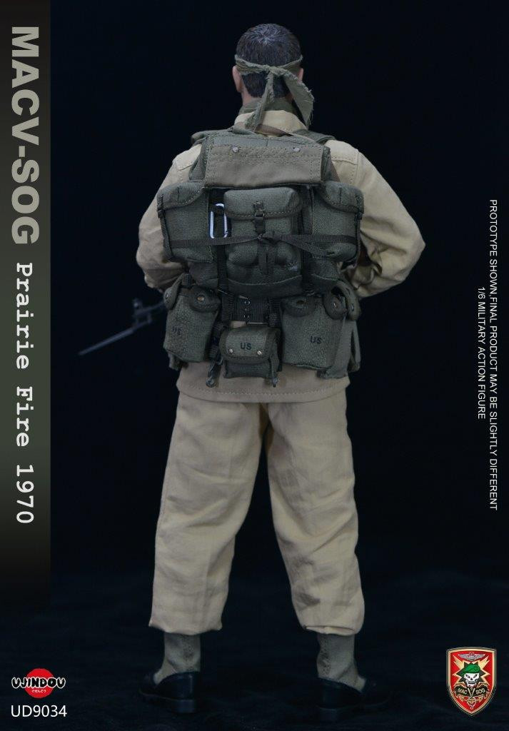 UJINDOU 1/6 MACV-SOG Prairie Fire 1970 Action Figure [UD-9034] - EKIA ...