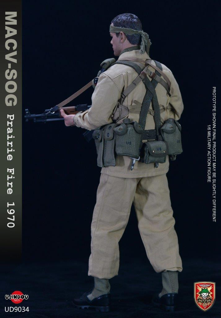 UJINDOU 1/6 MACV-SOG Prairie Fire 1970 Action Figure [UD-9034] - EKIA ...