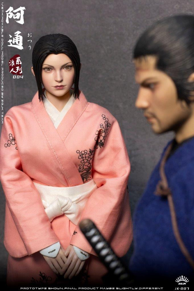 1:6 ZGJK TOYS Japanese Samurai Ronin Series Atong Female Figure [WK ...