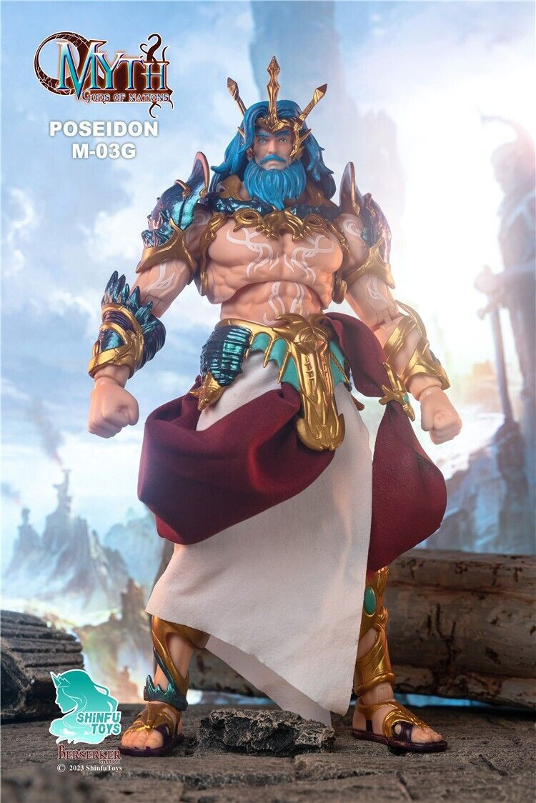 Berserker Studios 1:12 Poseidon Action Figure [BS-M03G] - EKIA Hobbies