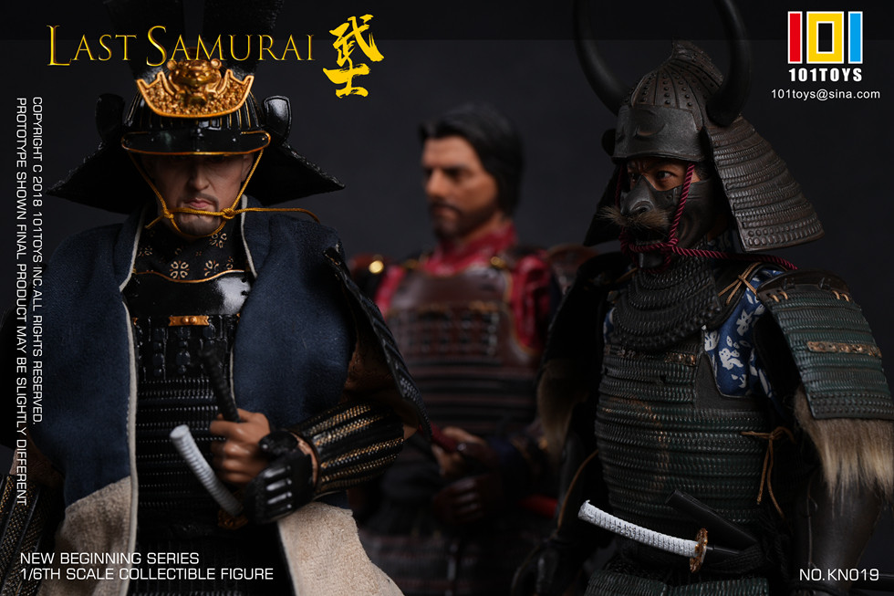 101 Toys 1/6 Beginner Series The Last Samurai Three Samurai Set [101 ...