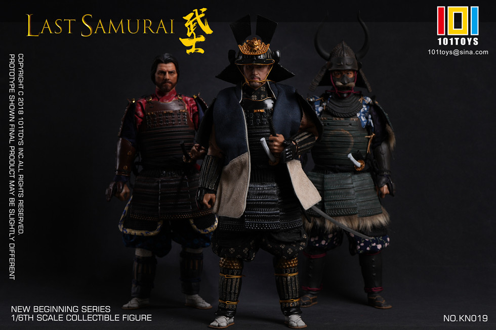 101 Toys 1/6 Beginner Series The Last Samurai Three Samurai Set [101 ...