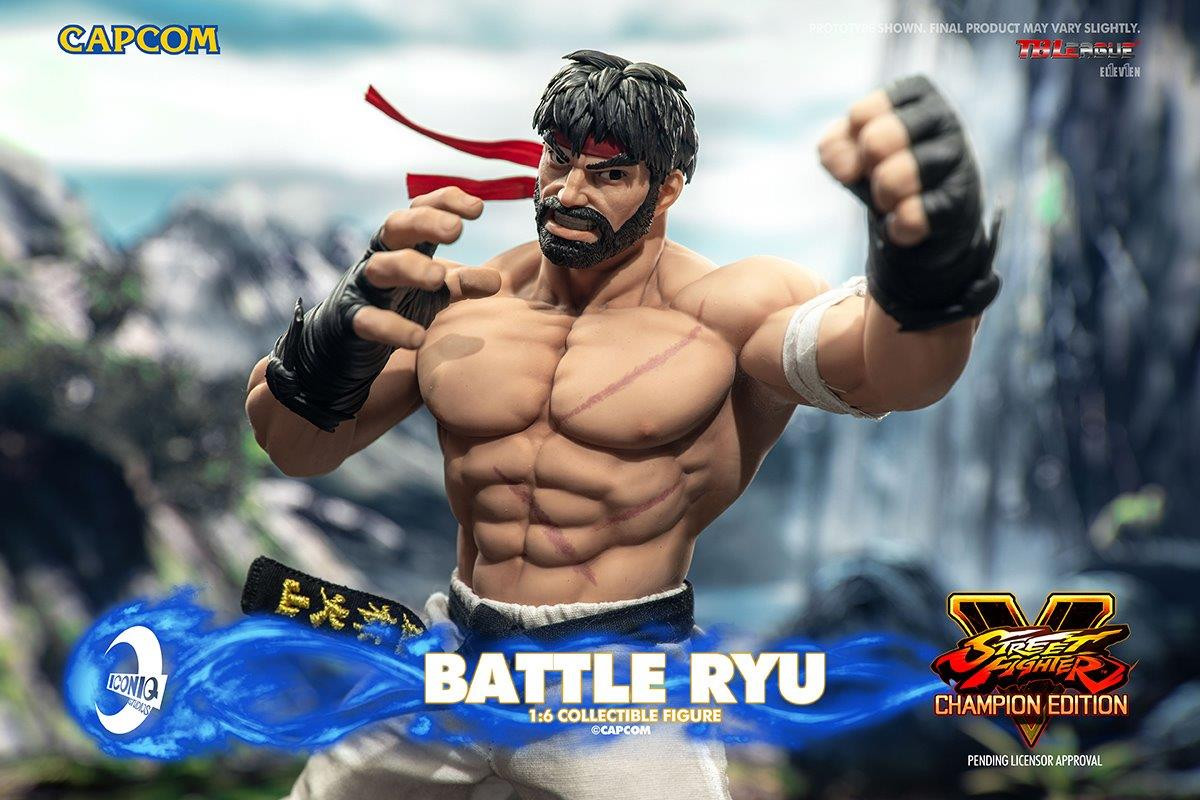 1:6 Street Fighter Battle Ryu Figure by Capcom X Iconiq Studios X ...