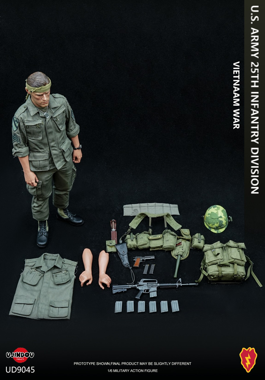 UJINDOU 1/6 U.S. ARMY 25TH INFANTRY DIVISION-VIETNAM WAR Figure [UD ...