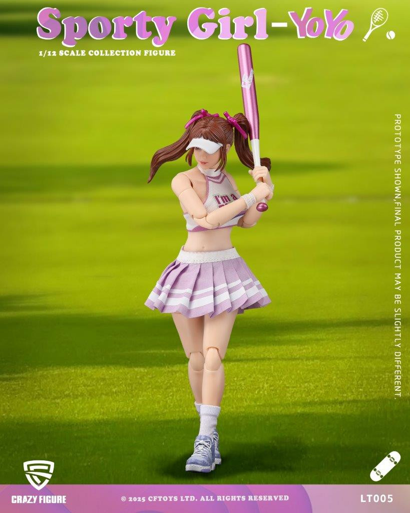 Crazy Figure 1:12 Sport Girl YOYO Action Figure [CF-LT005] - EKIA Hobbies