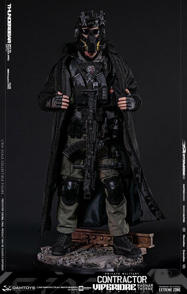 DAM Toys 1/6 EXTREME ZONE PMC “VIPERIDAE CERASTES”RAGNAR THORNE [DAM ...