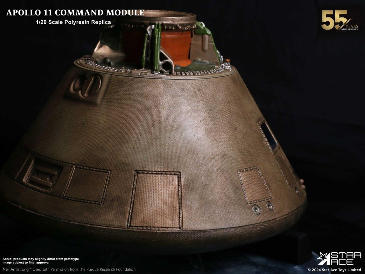 Star Ace 1/20 Apollo11 Command Module Deluxe [SA-0144] - EKIA Hobbies