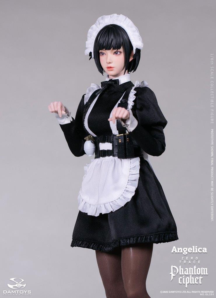 DAM Toys 1/6 PHANTOM CIPHER: ZERO TRACE ANGELICA Action Figure [DAM ...