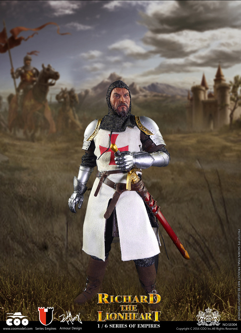 [CM-SE004] COO Model 1:6 Empire Series Richard the Lionheart - EKIA Hobbies