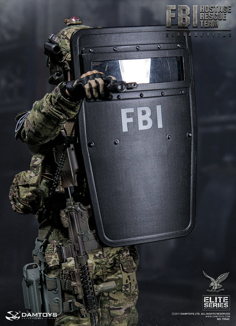 [DAM-78042] DAM Toys FBI HRT Agent Hostage Rescue Team Boxed Figure ...