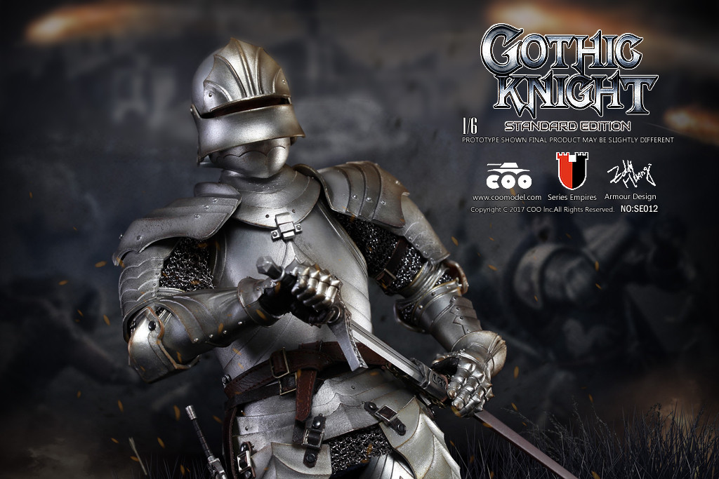 [CM-SE012] COO Model Series of Empires Diecast Alloy Gothic Knight ...