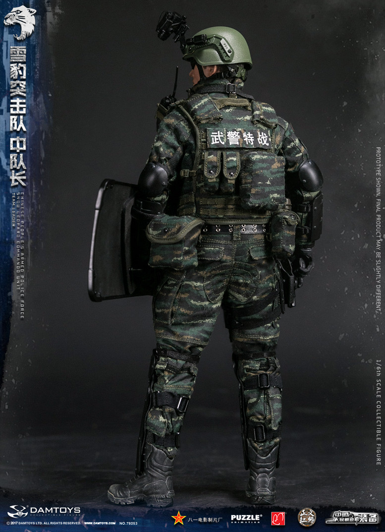 [DAM-78053] 1/6 DAM Toys Chinese Armed Police Force Snow Leopard ...
